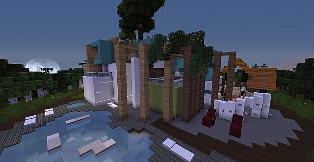 Modern House | Cyan Minecraft Map