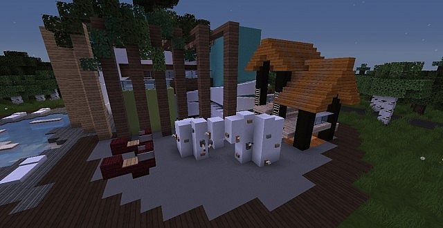 Modern House | Cyan Minecraft Map