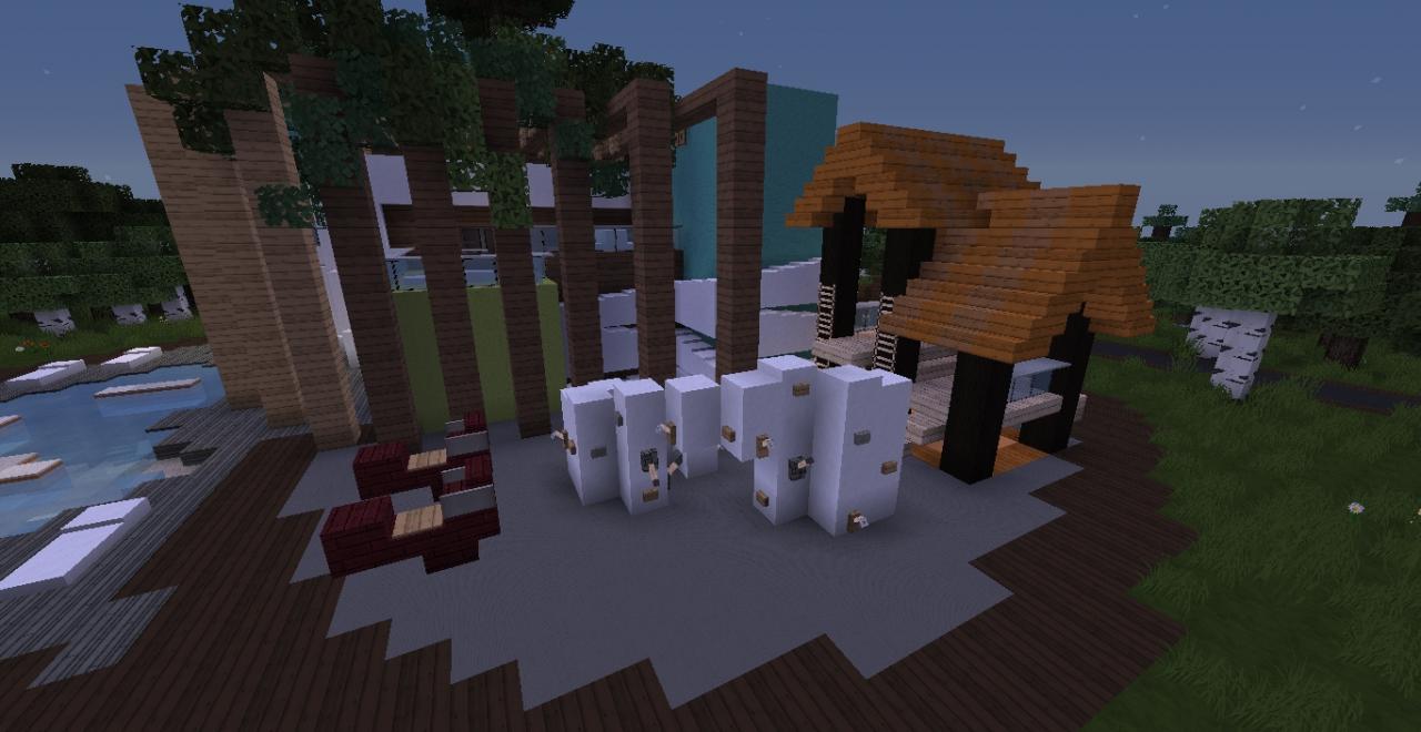 Modern House | Cyan Minecraft Map