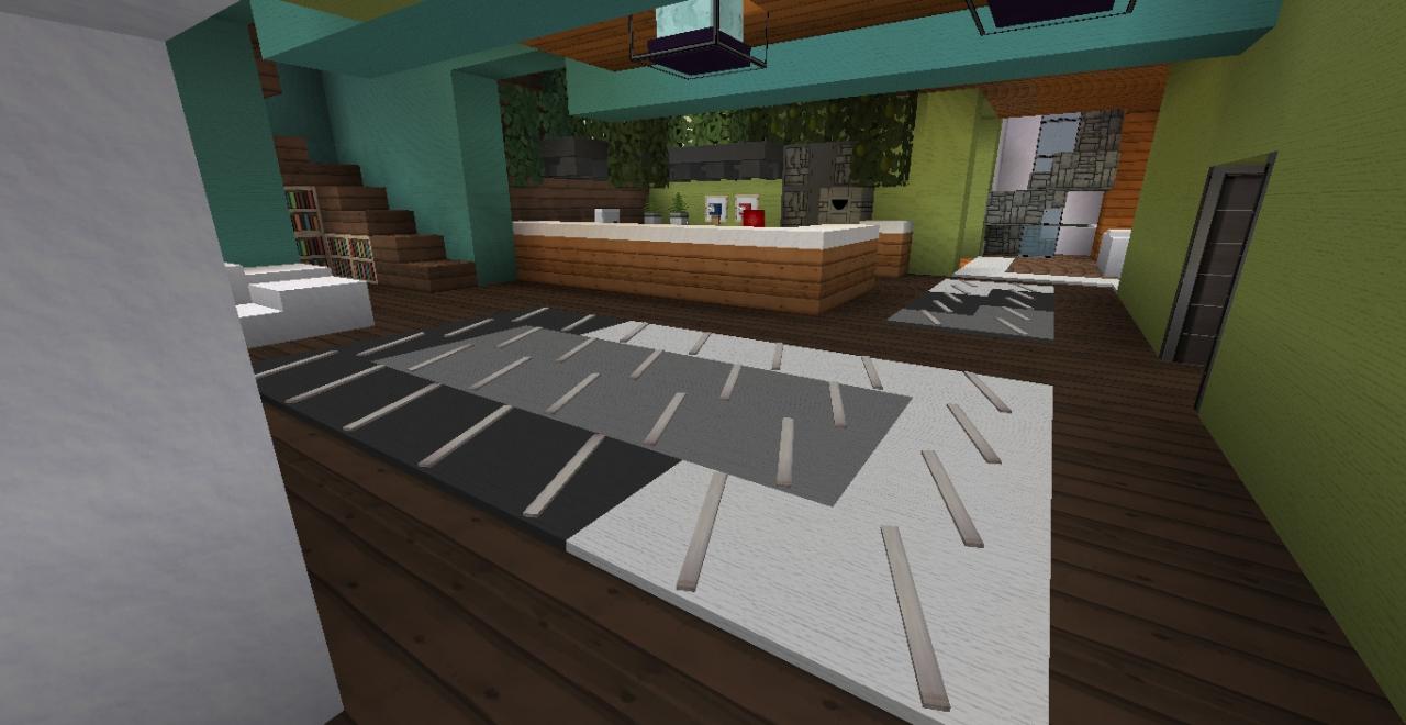 Modern House | Cyan Minecraft Map