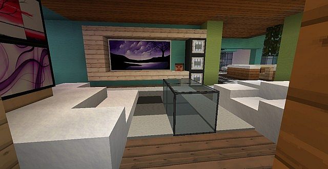 Modern House | Cyan Minecraft Map