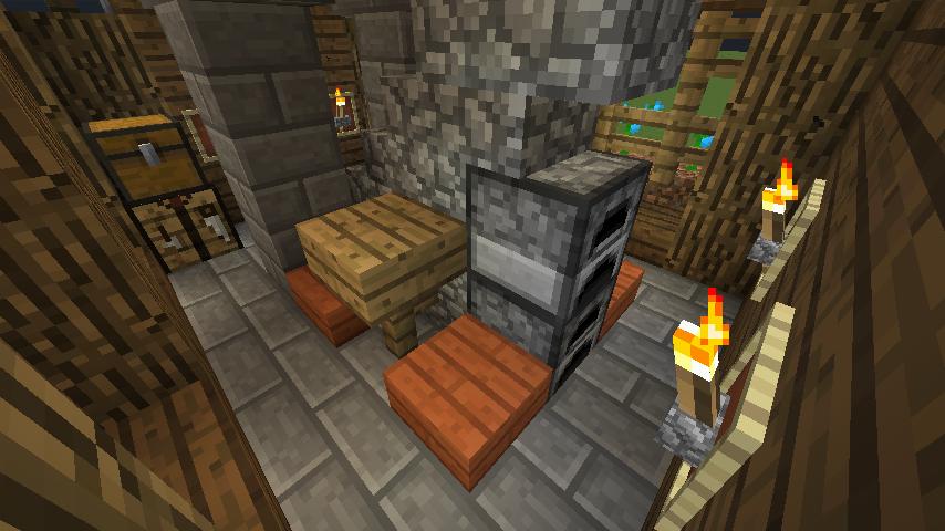 Small Nordic House Minecraft Map