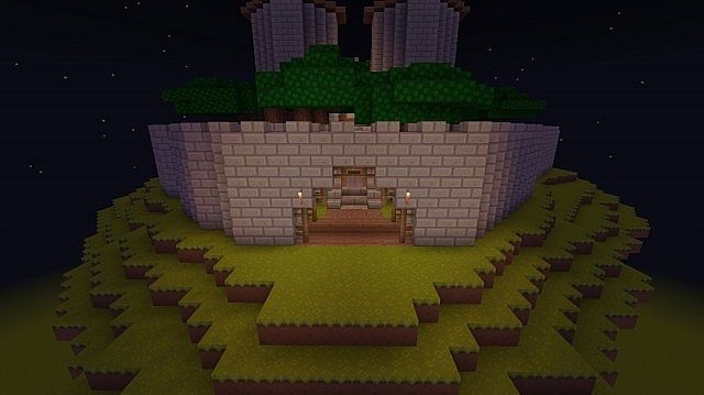 Sky Castle Minecraft Map