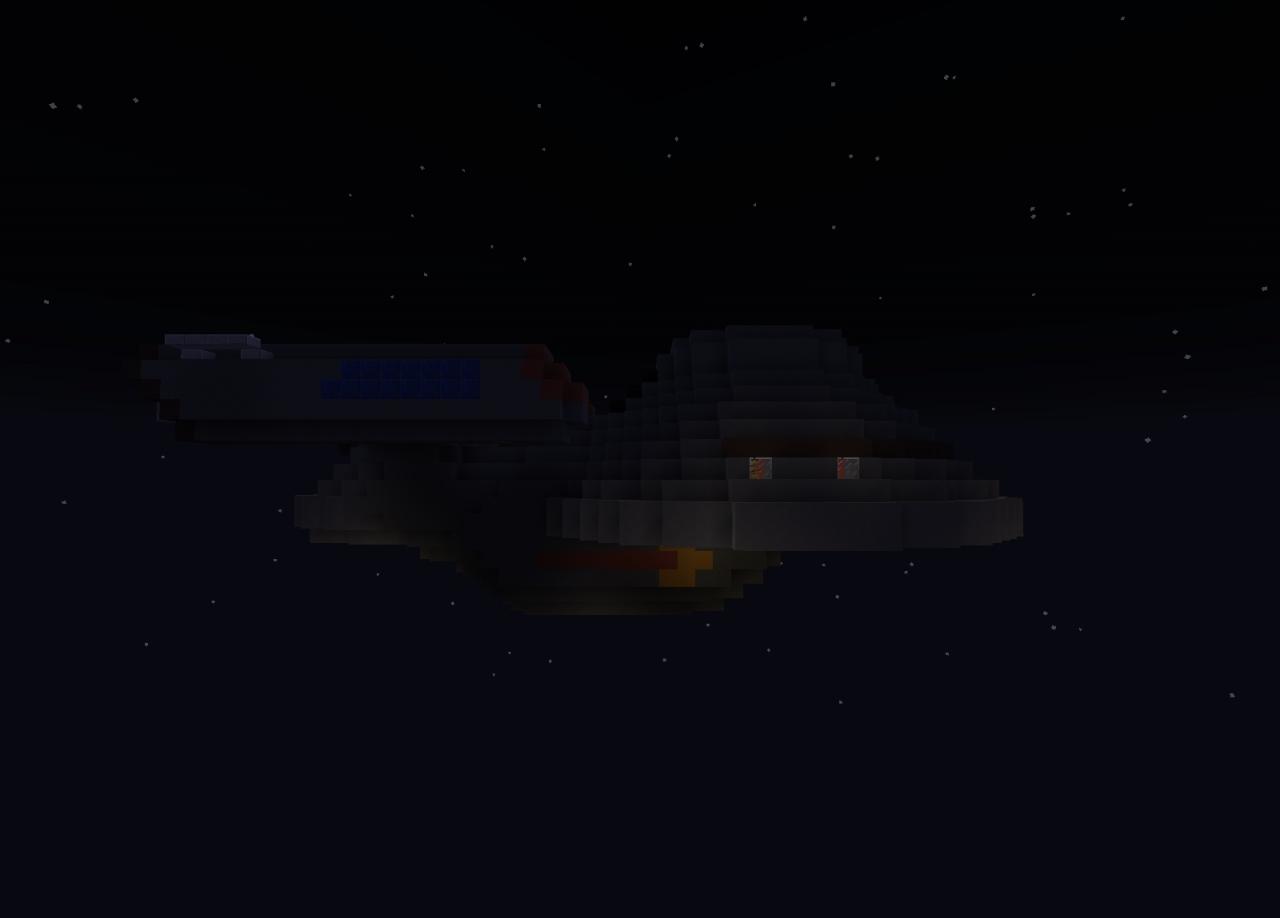 Nova Class Planetary Research Vessel (For upcoming map) Minecraft Map