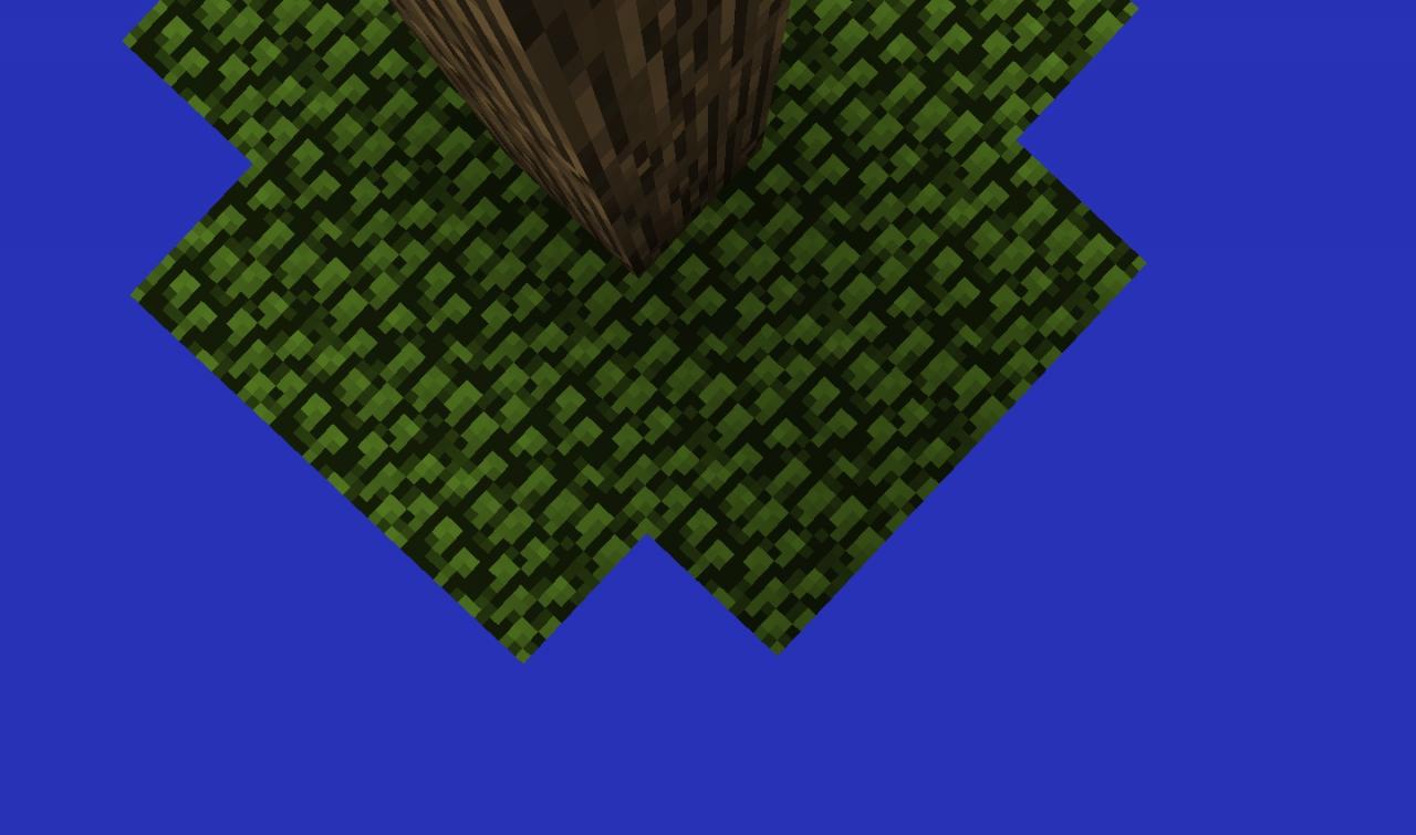 Upside Down Skyblock Minecraft Map