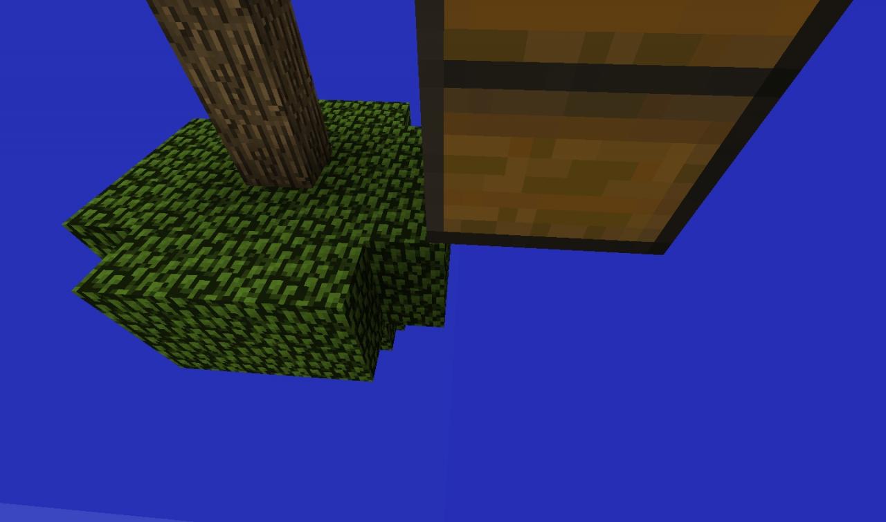 Upside Down Skyblock Minecraft Map