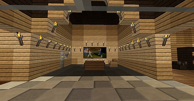 Creeper House Minecraft Map