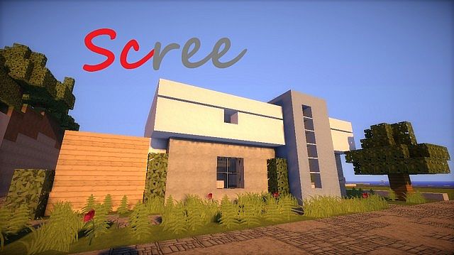 Scree - Modern home by ahayungs and Zopp Minecraft Map
