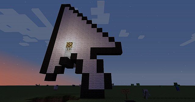 Mouse Pointer Minecraft Map