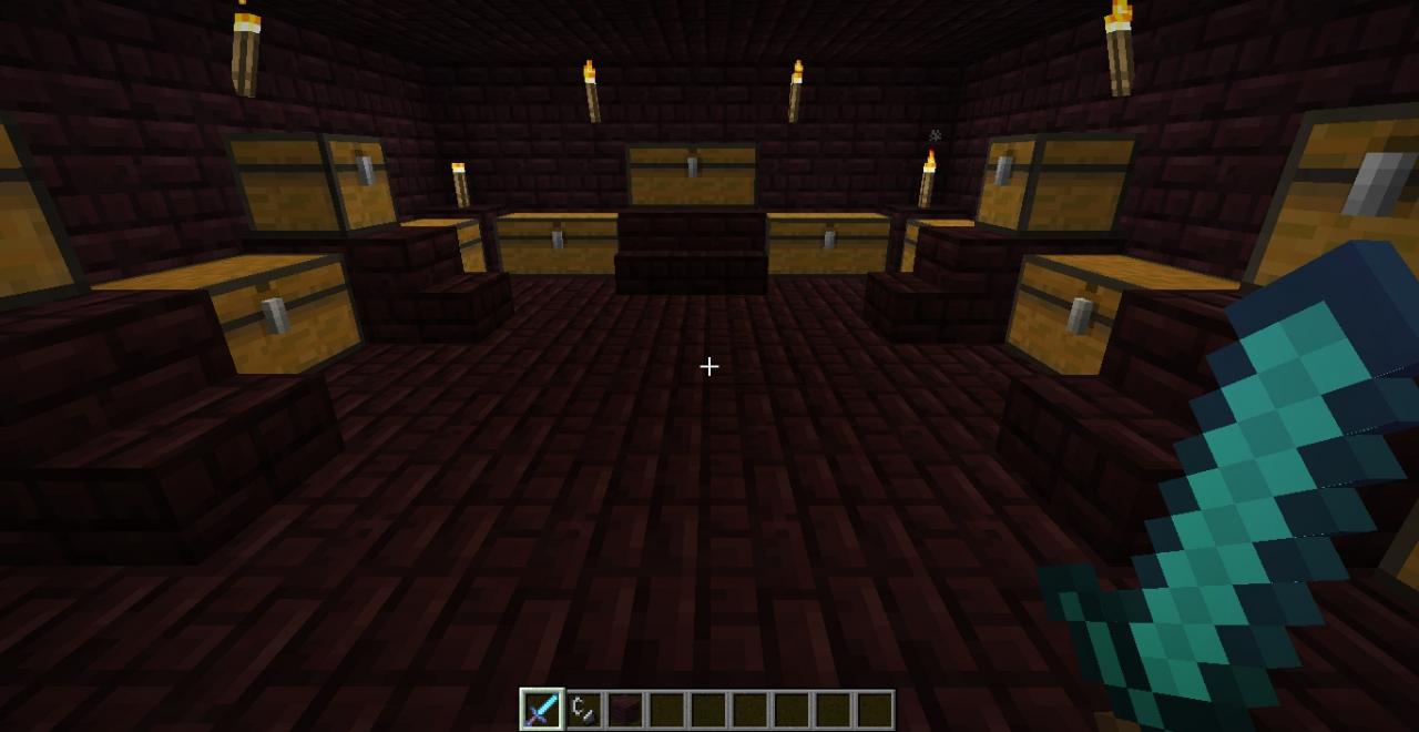 Nether Base Minecraft Map