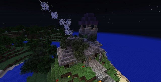 Spooky Witch House w/ Custom Tree Minecraft Map