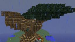 Nether Portal floating island Minecraft Map