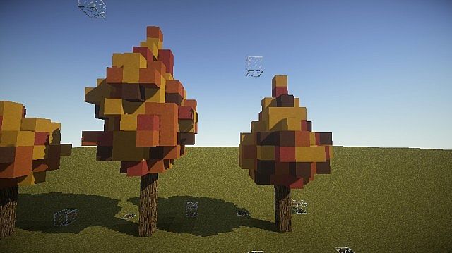 Autumn Tree Bundle [Download] Thanksgiving special Minecraft Map