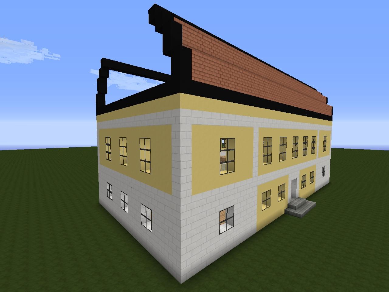 Simple Swedish Mansion Minecraft Map