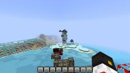 Roller coaster christmas Minecraft Map