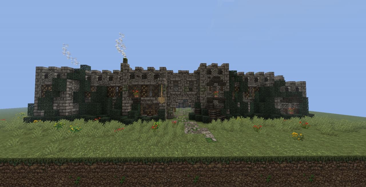 13th century castle. Minecraft Map