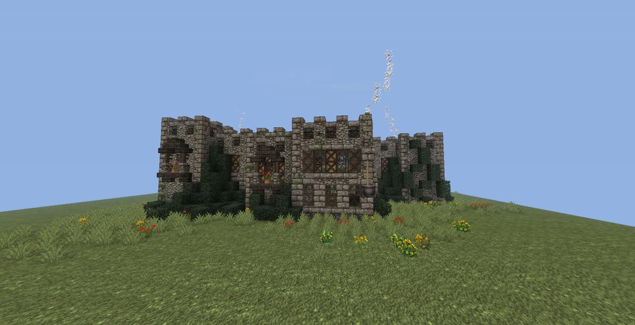 13th century castle. Minecraft Map