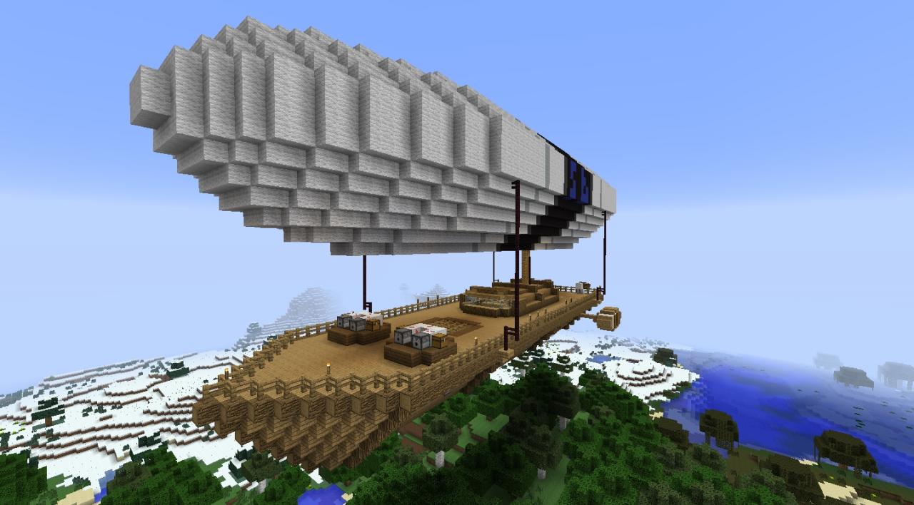 Skyship Elysia Minecraft Map