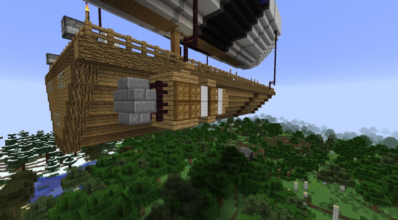 Skyship Elysia Minecraft Map