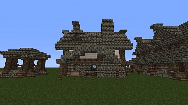 Medieval Style Structures Minecraft Map