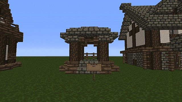 Medieval Style Structures Minecraft Map