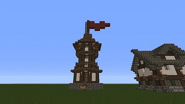Medieval Style Structures Minecraft Map