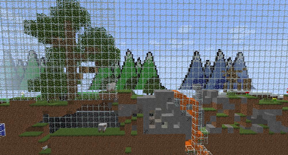 SideCraft (Side-scrolling Minecraft) v0.3.9.1 Minecraft Map