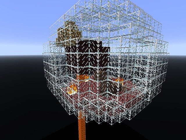 Glass sphere survival (minecraft 1.8.X) Minecraft Map