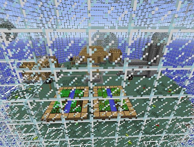 Glass sphere survival (minecraft 1.8.X) Minecraft Map