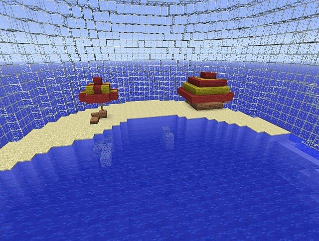 Glass sphere survival (minecraft 1.8.X) Minecraft Map