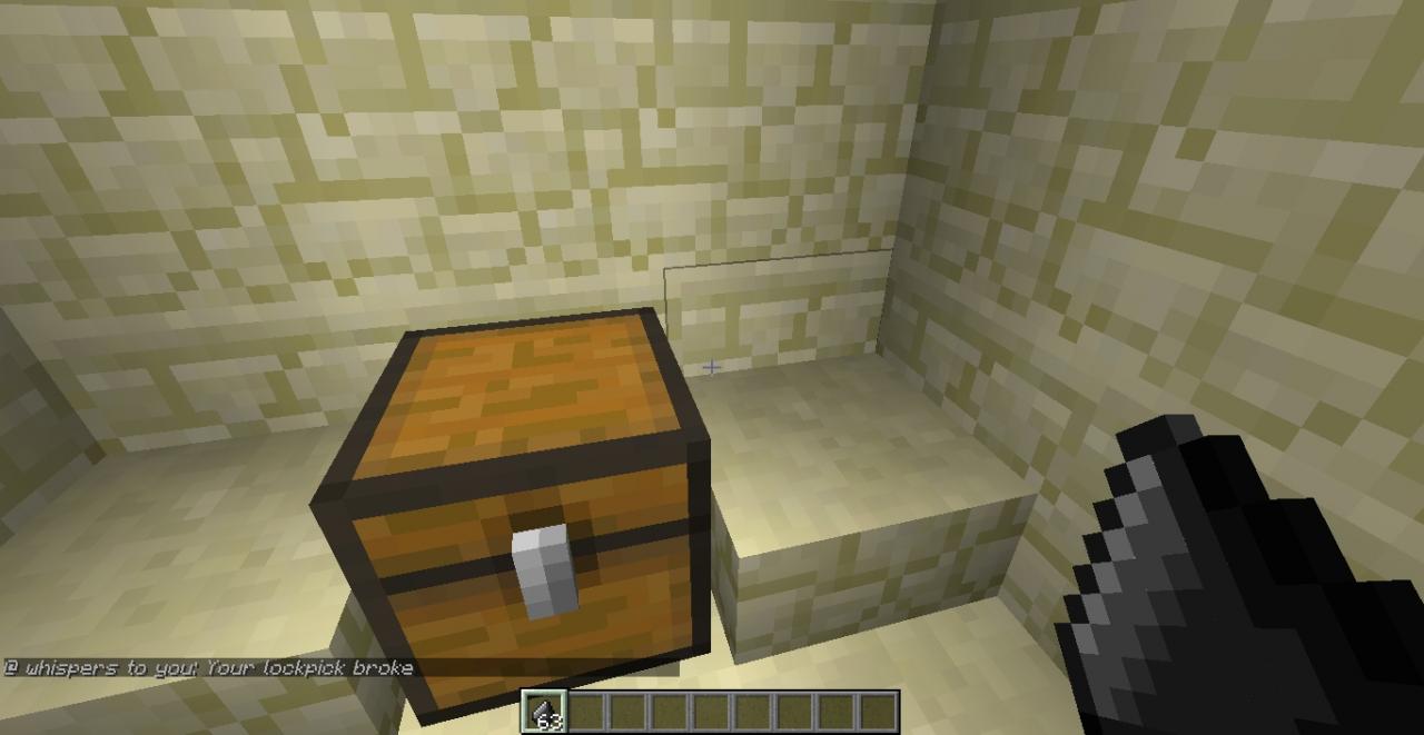 Lockpick System [Concept] Minecraft Map