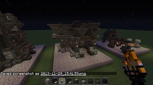 Dark Medieval build pack Minecraft Map