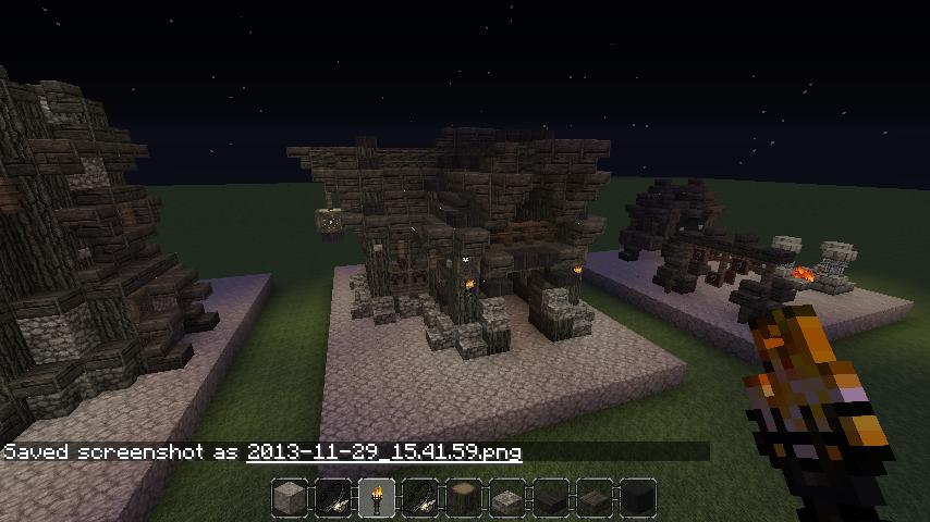 Dark Medieval build pack Minecraft Map