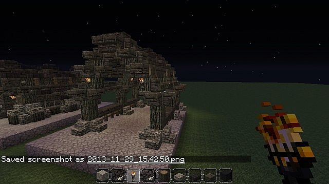 Dark Medieval build pack Minecraft Map