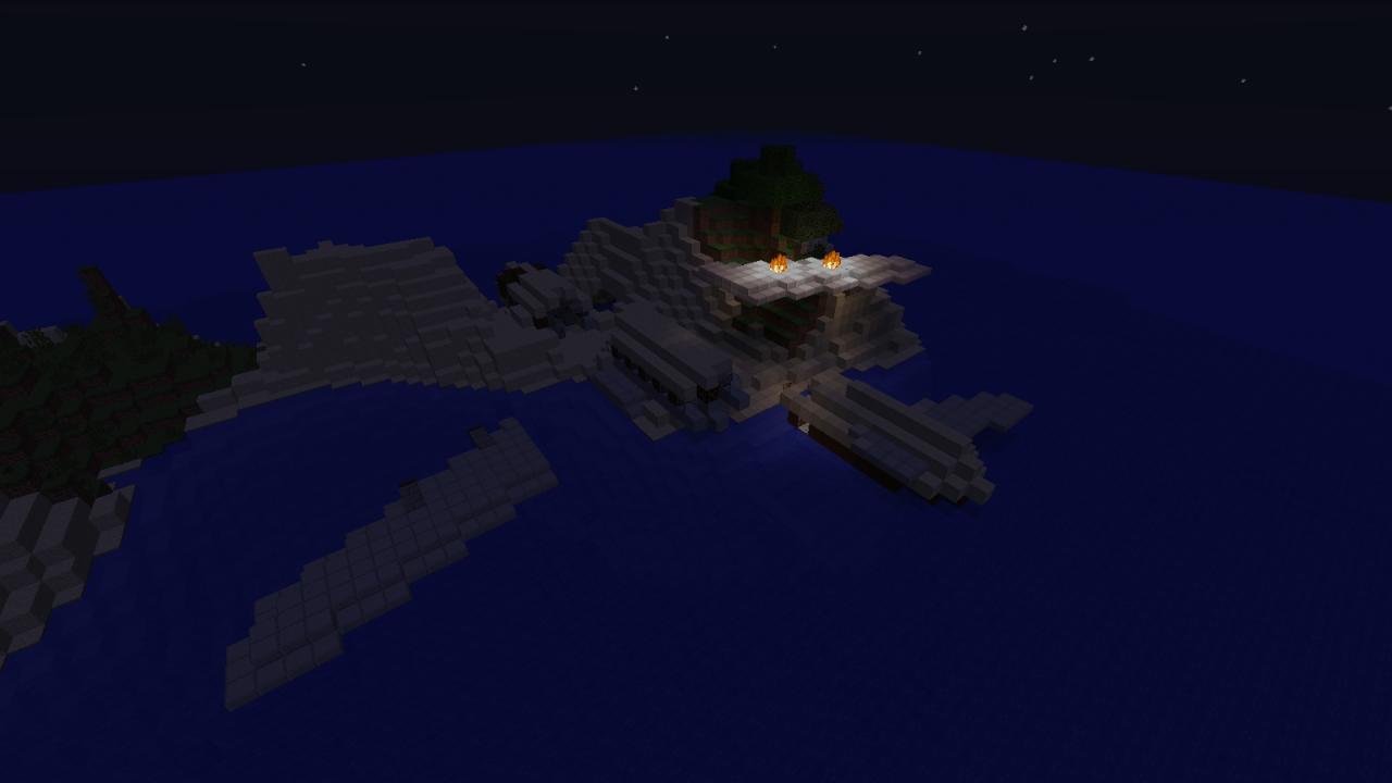 minecraft airplane crash survival Minecraft Map