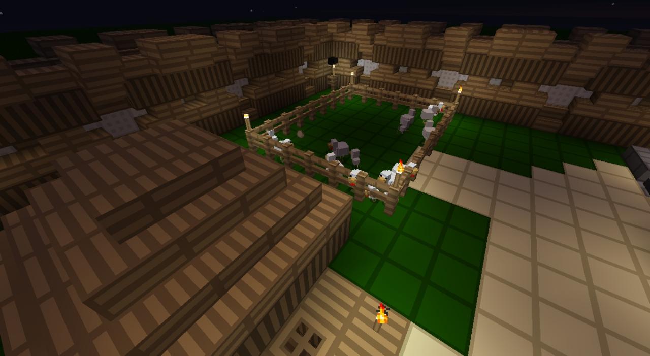 Medieval Fort. Minecraft Map