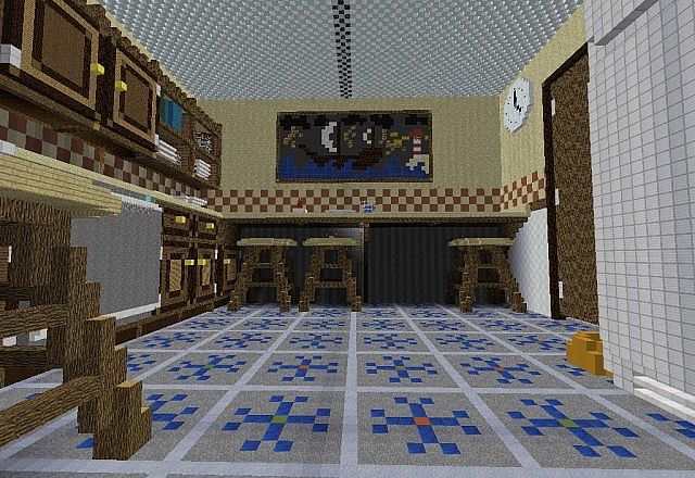 Giant Kitchen Minecraft Map