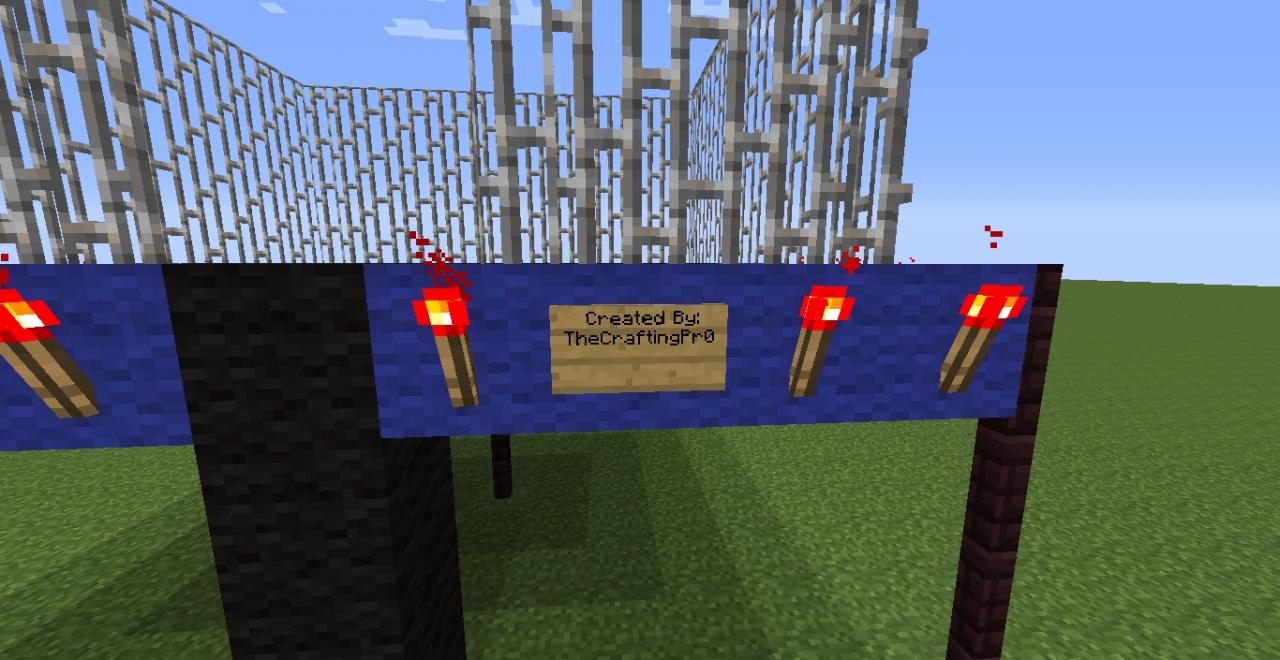 [Minecraft] Trampoline Minecraft Map