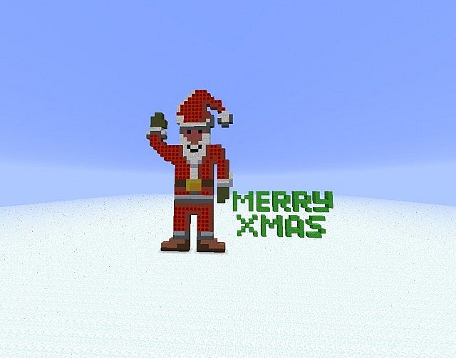 Santa Claus!!! Merry Xmas Minecraft Map