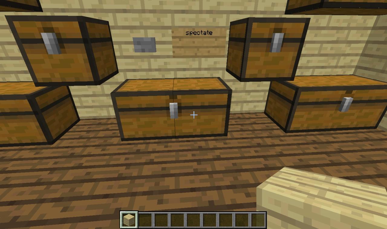 small spleef Minecraft Map