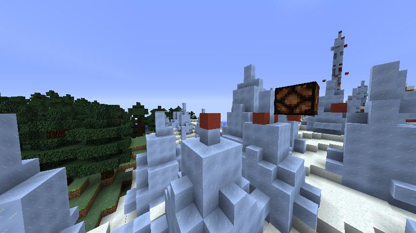 Parkour by spanekPL ''ICE LADDERS'' / ''DRABINY LODU'' Minecraft Map