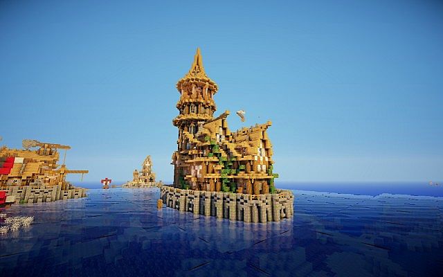 Medieval Themed Lighthouse | EB Minecraft Map