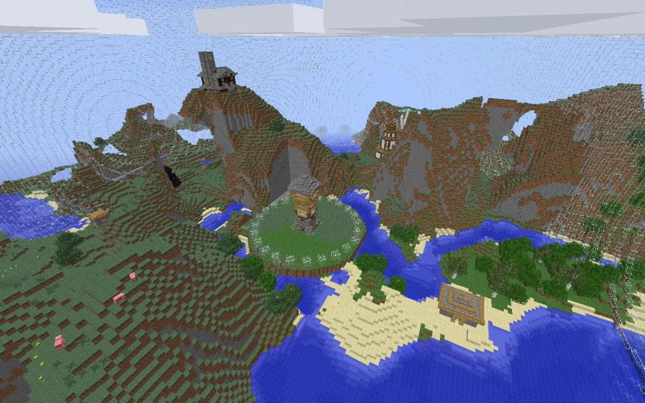 The Hunger Games Minecraft Map