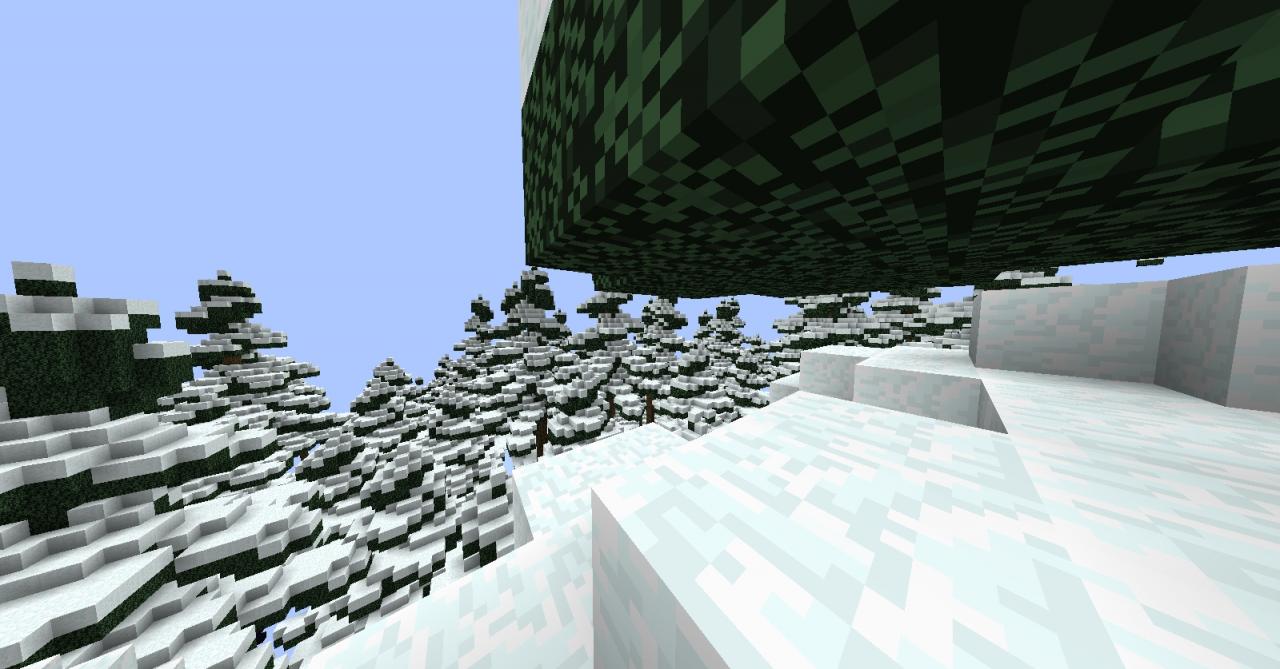 Real Taiga (800x800 Block !) Minecraft Map