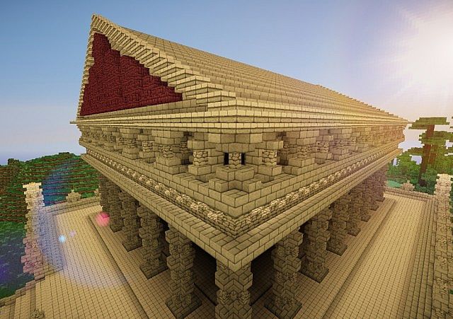Temple of Prometheus Minecraft Map
