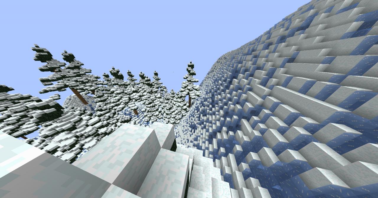 Real Taiga (800x800 Block !) Minecraft Map