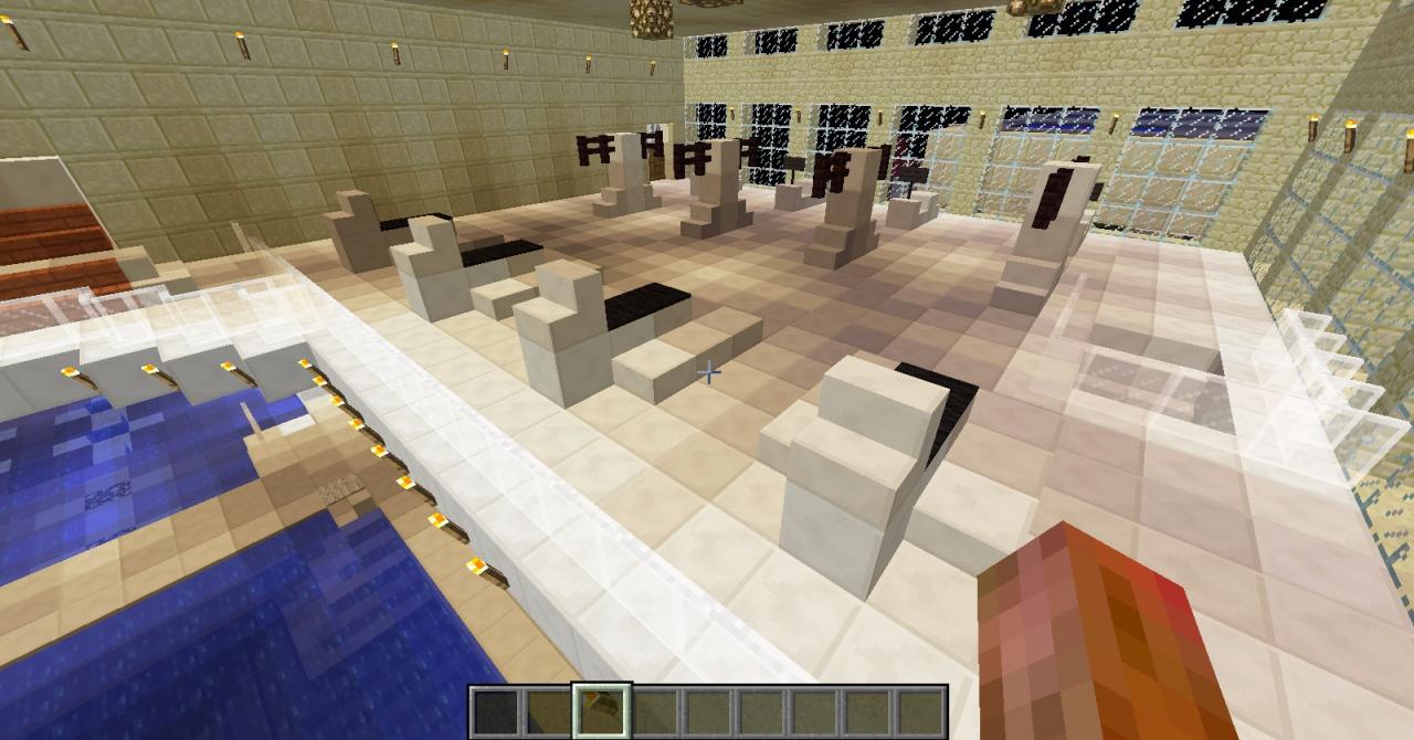 Leisure Centre Swimming Pool Football Sauna Minecraft Map