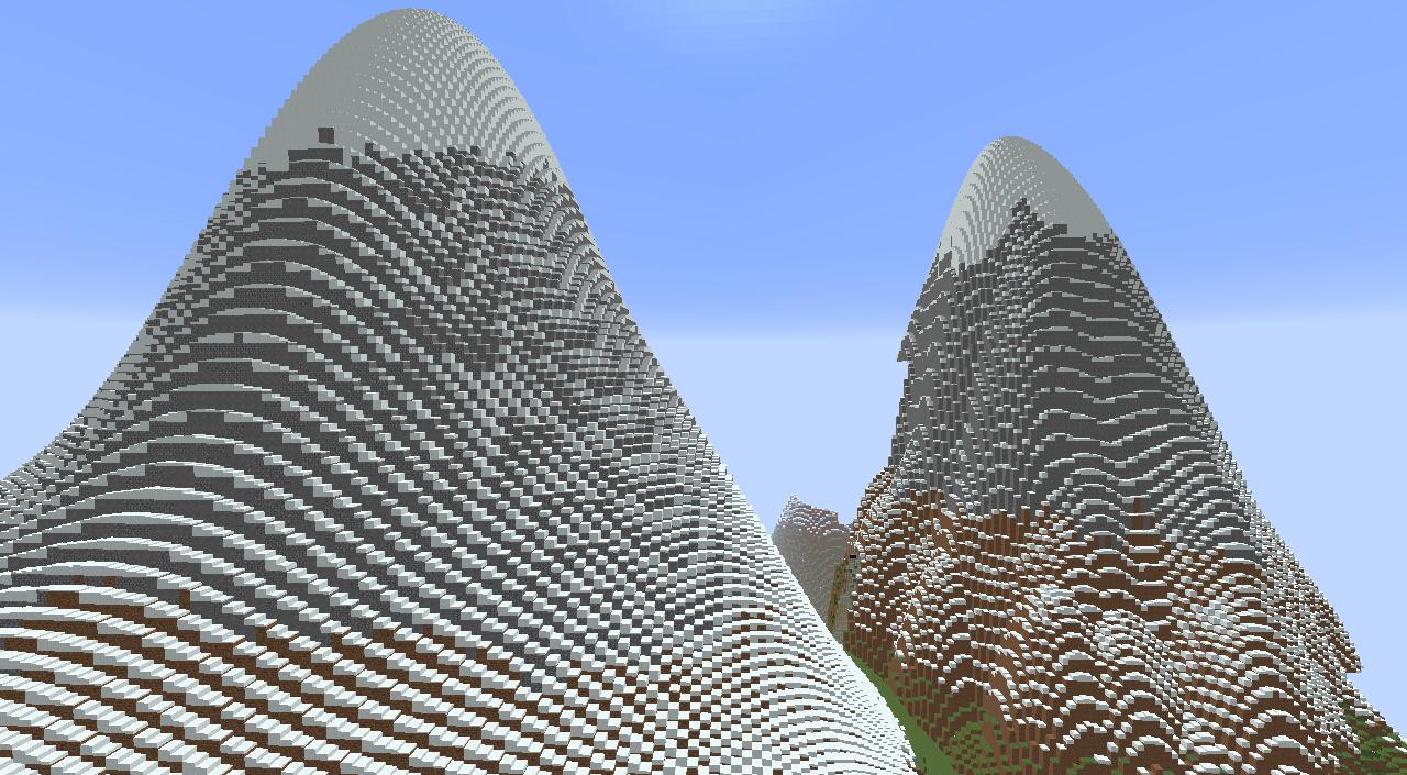 Epic mountains Minecraft Map