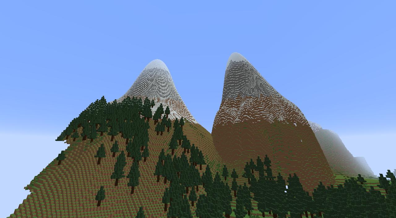 Epic mountains Minecraft Map