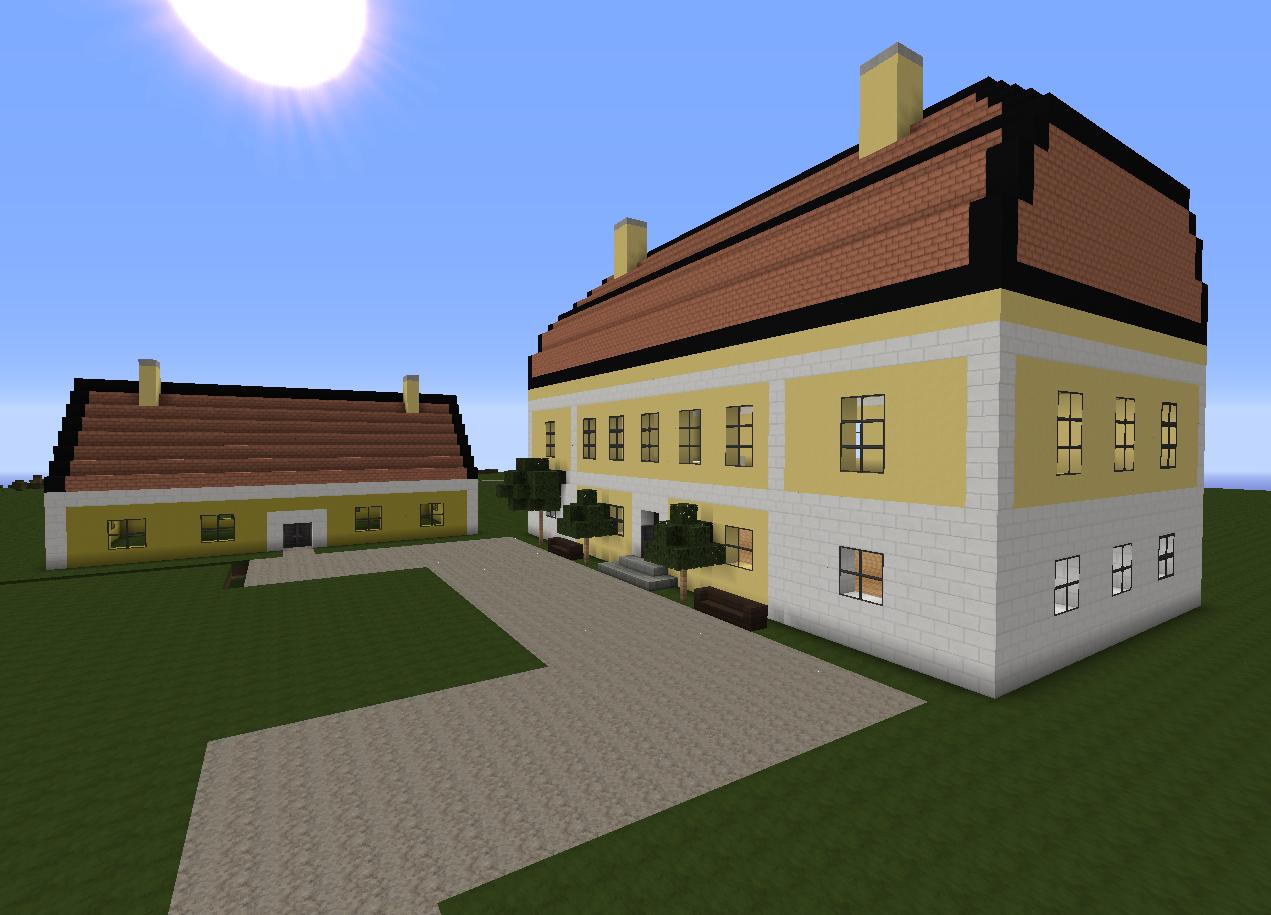 Simple Swedish Mansion Minecraft Map